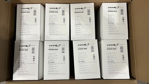 CASE OF 80: VWR Non-Skirted 96-Well PCR Plate Flat White 200uL / 0.2ml ...