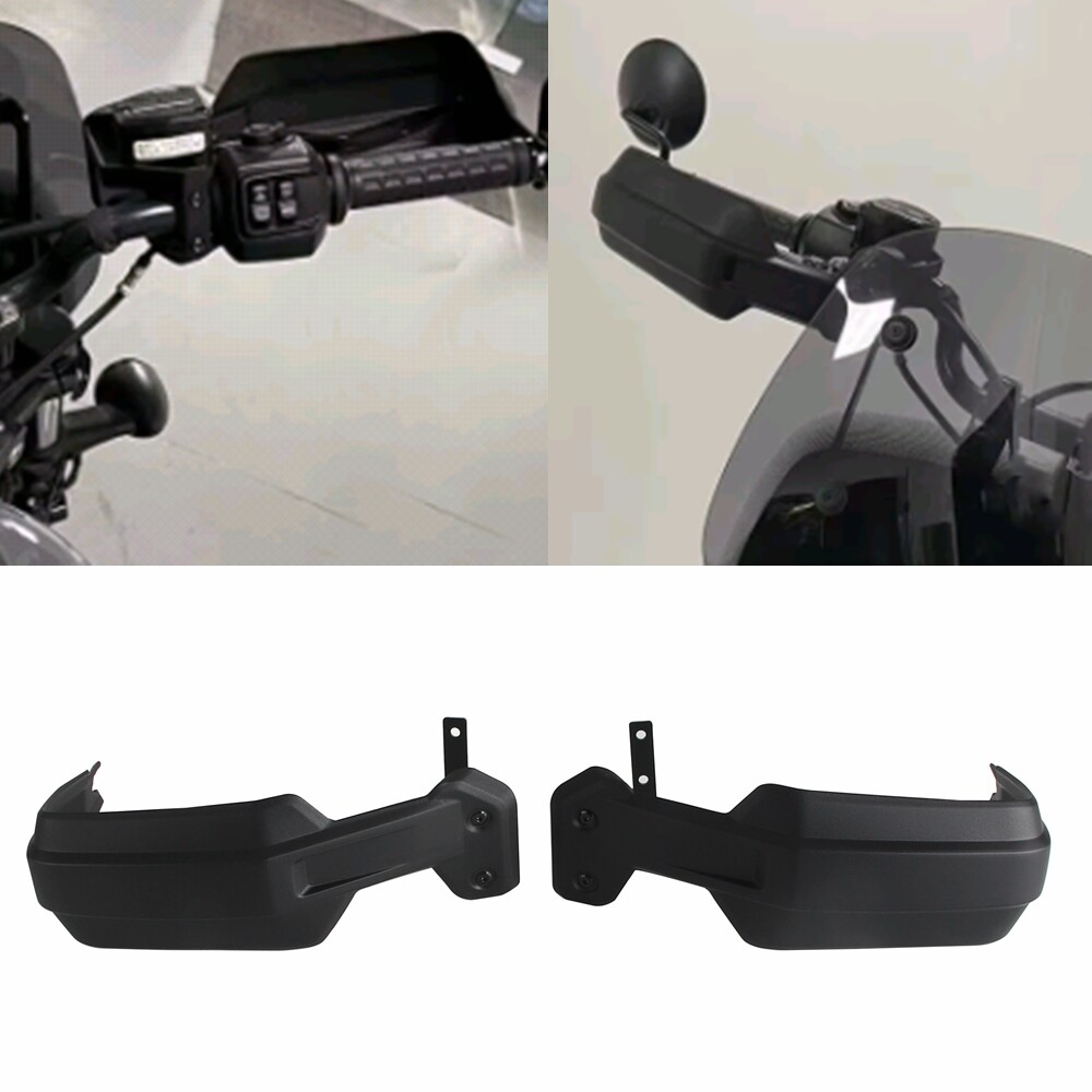 Wind Guard Harley Handle Bar Handlebar Indicator Hand Guard,