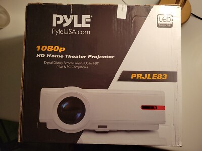 PYLE PRJLE83 1080P HD HOME THEATER PROJECTOR | eBay