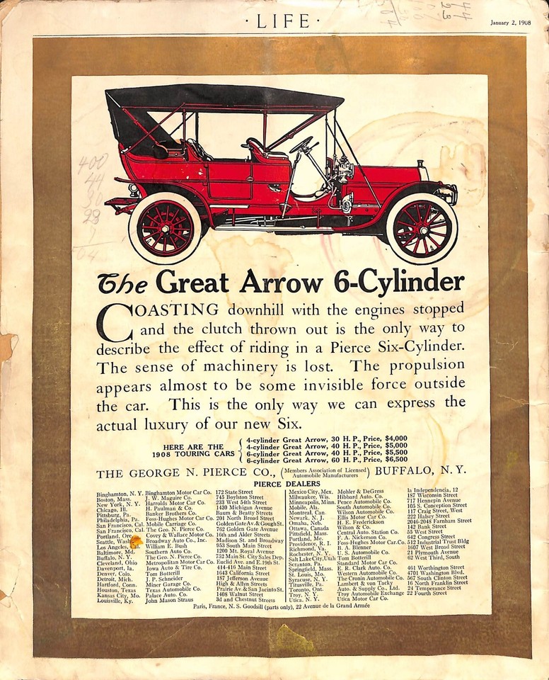 JANUARY 2, 1908 LIFE MAGAZINE, 1883-1908, 25TH ANNIVERSARY ISSUE | eBay