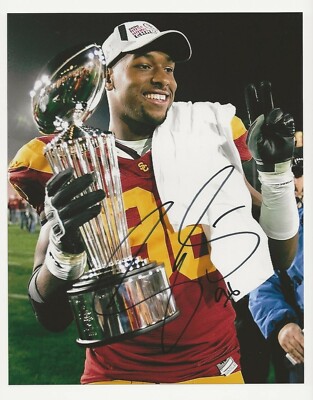 LAWRENCE JACKSON Signed/Autographed USC TROANS ROSE BOWL Photo w/COA | eBay