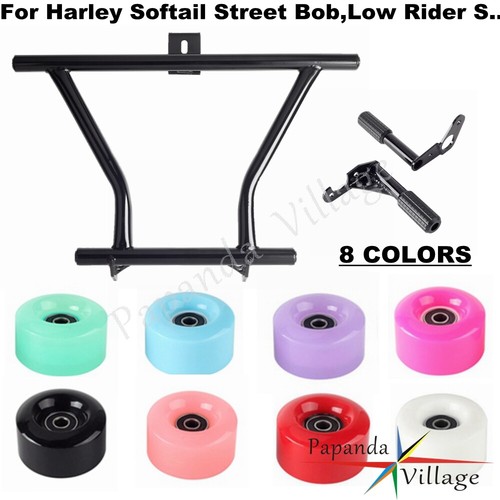 8 Colors Engine Guard Highway Crash Bar Protection For Harley Softail ...