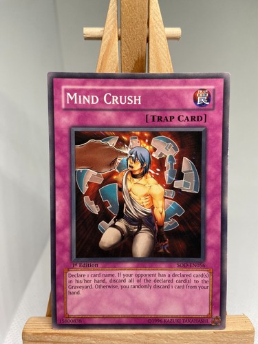 Mind Crush - 1st Edition SOD-EN056 - LP - YuGiOh | eBay