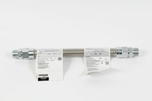 Generac 0L4836A 3/4" Flexible Stainless 15" Fuel Connection Hose for ...