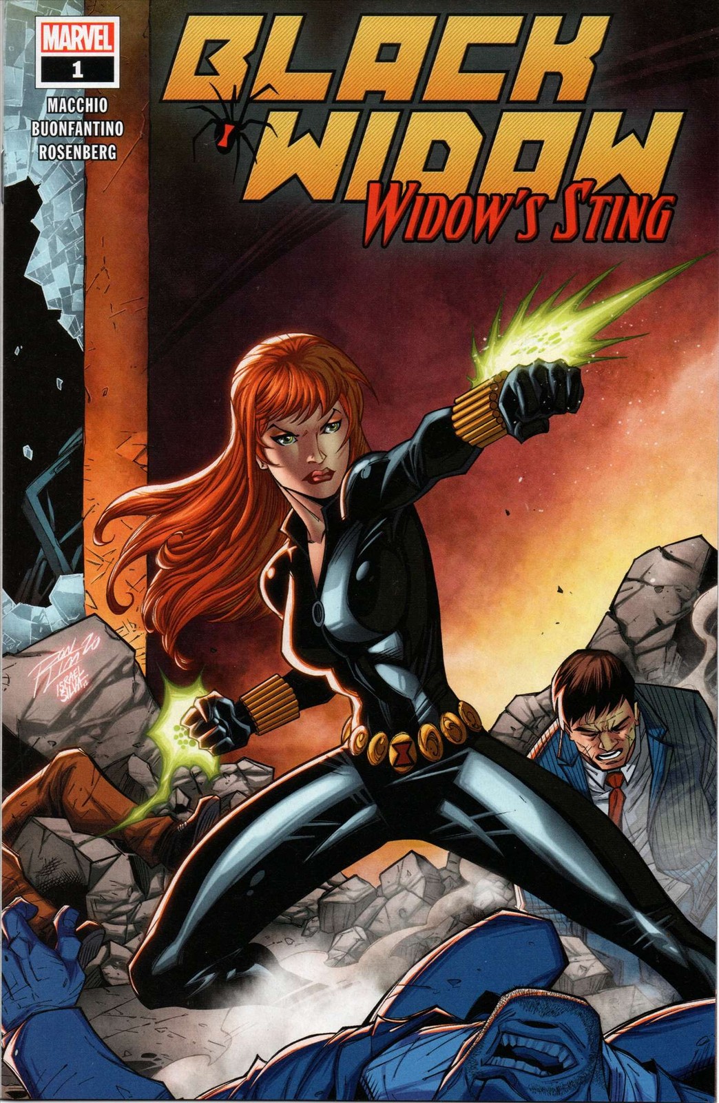 Black Widow: Widow's Sting #1C VF; Marvel | Walmart Variant - w/Bag ...