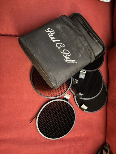 Paul Buff Alien Bee honeycomb grids Five in total. 10 20 and 40 degree ...