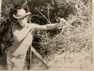 Vintage 1978 SF GAY Miles Mitchell Actor B&W Photograph 11x14 Nude ...