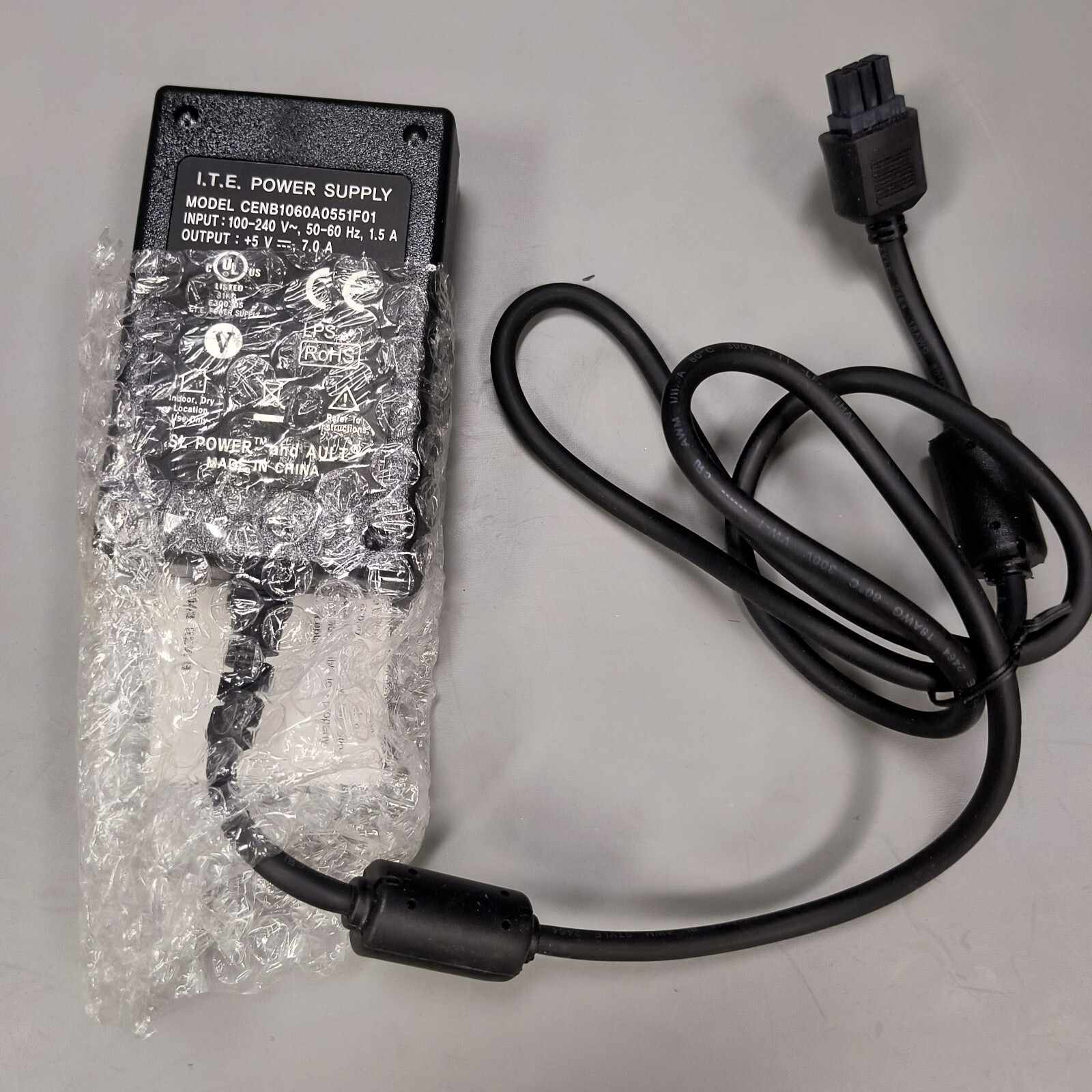 CENB1060A0551F01: 5 Volt 7 Amp Power Brick; 100-240V Input; 50/60 Hz | eBay