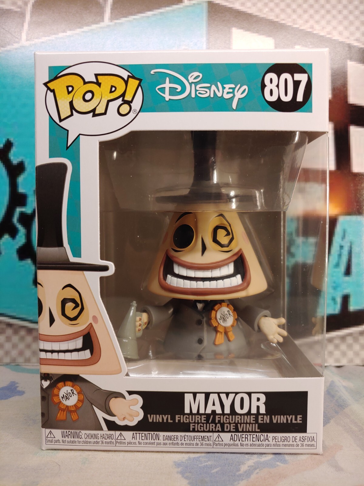 MAYOR - Funko Pop #807 - Disney's Nightmare Before Christmas - p92i | eBay