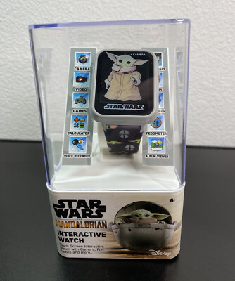 Star Wars the Mandalorian Interactive Smart Watch Grogu iTime ...