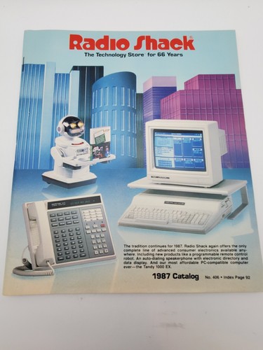 Original Radio Shack Tandy 1987 Catalog - Great unread condition | eBay