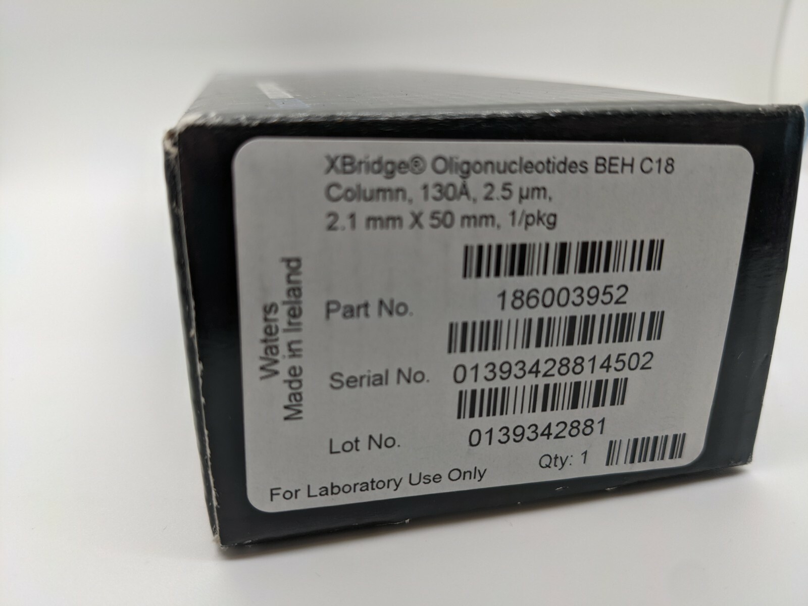 Waters XBridge OST C18 Column, 130Å, 2.5 µm, 2.1 mm X 50 mm, 1/pk | eBay