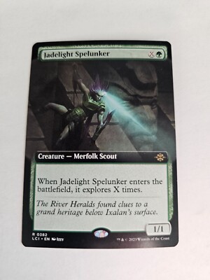 MTG Jadelight Spelunker Borderless - LCI - Ixalan - #382 | eBay