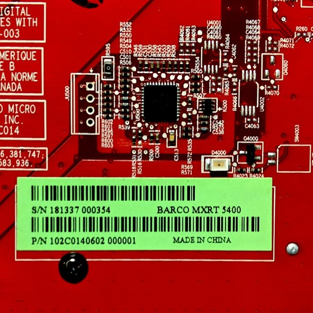 Barco Mxrt-5400 AMD FirePro 3d 1gb Gddr5 GPU Video Graphics Card Pci-e ...