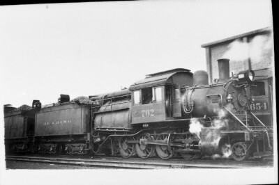 RDG reading railroad 2-8-0 camelback 702 negative 2-3/4 x 3-1/2 | eBay