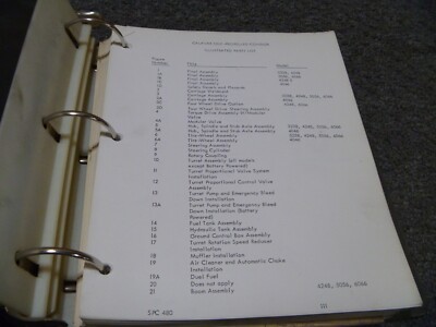 Calavar 3238 4248 5056 6066 4046 Self-Propelled Condor Boom Lift Parts ...