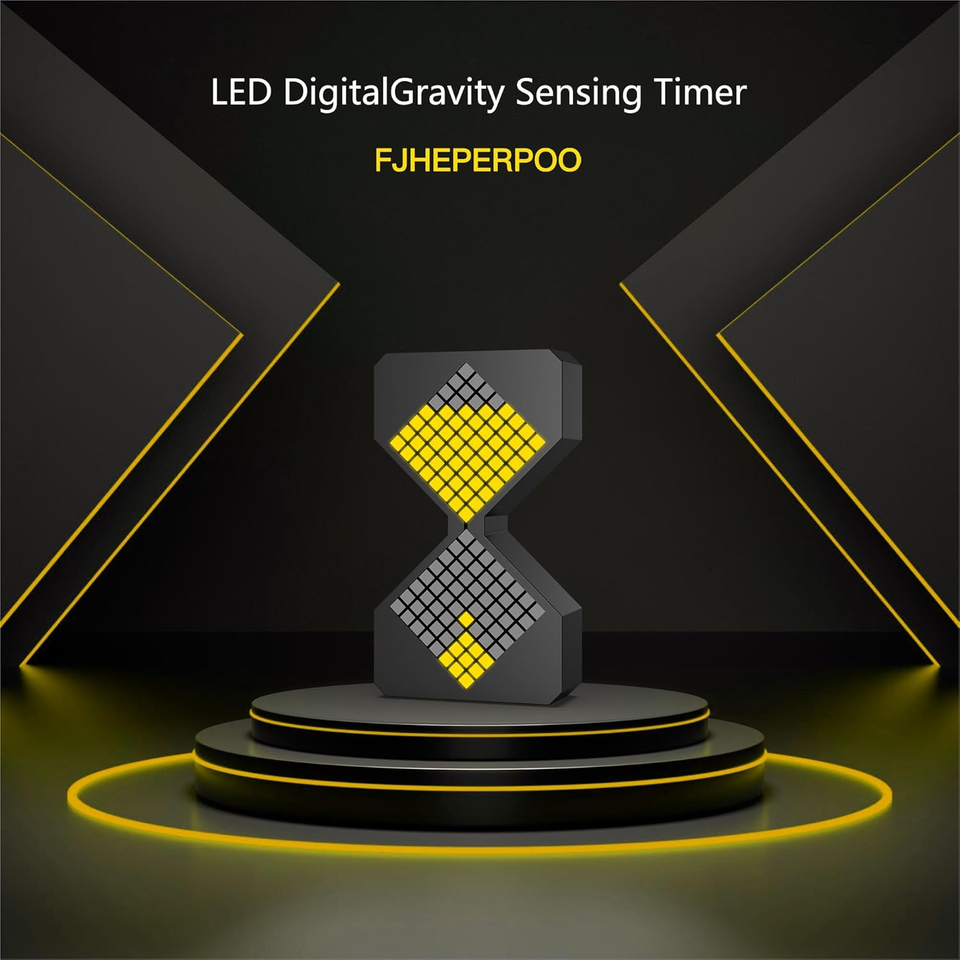 LED Digital Hourglass Timer, 1-30 Minutes Sand Time Can Set Any Minute ...