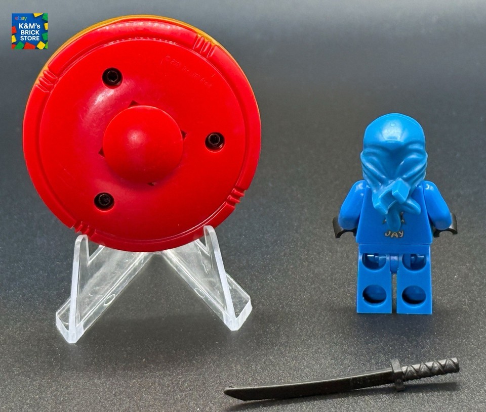 LEGO Ninjago Jay DX Minifigure And Spinner (2519) (2521) Njo0016 RARE ...