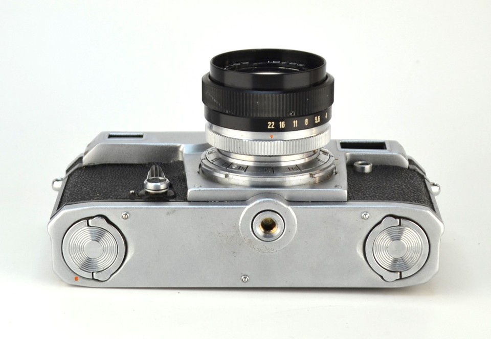 FULLY SERVICED! SOVIET USSR "KIEV-4AM" FILM CAMERA + HELIOS-103 LENS (1 ...
