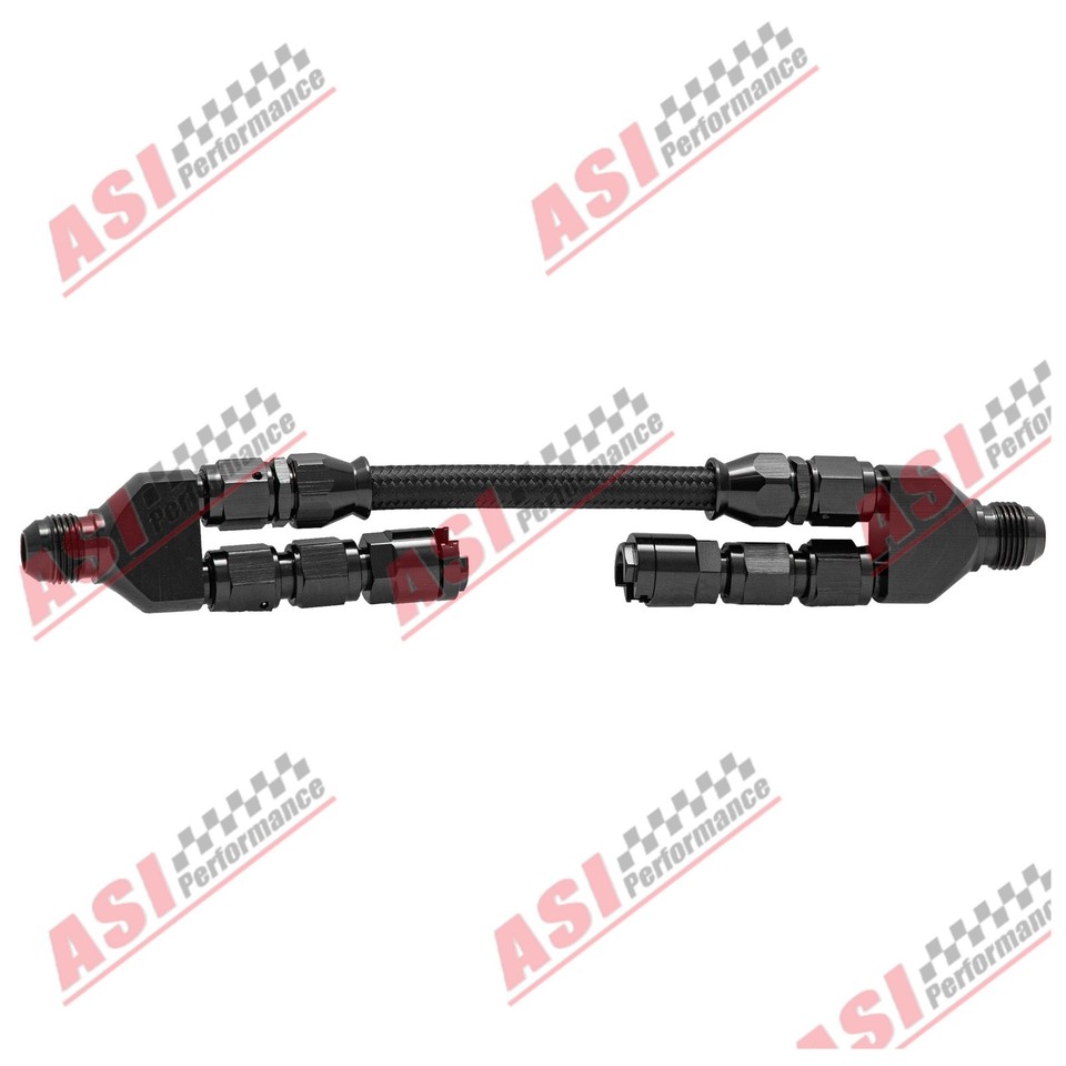US Flex Fuel Sensor Bypass Splitter Flexfuel -8AN In/out LS E85 CTSV ...