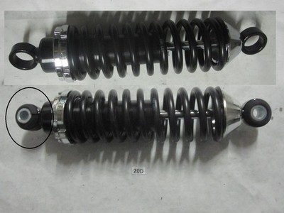 2x Shocks Street Rod Rear Coil Over w/180 Pound Spring 14-1/2” eye to ...