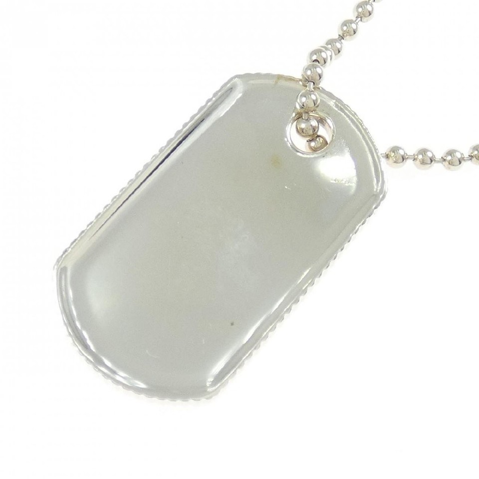 Tiffany&Co. coin edge dock tag necklace | eBay UK