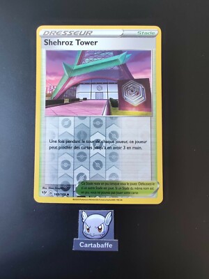 Carte Pokémon Shehroz Tower 169/189 Reverse EB03 Ténèbres Embrasées | eBay