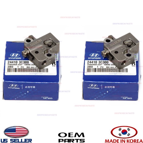 Genuine Timing Chain Tensioner pair 2pcs OEM HYUNDAI KIA 3.3 3.5 3.8L ...