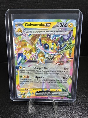 Galvantula ex Tera Ultra Rare Holo 051/142 Pokemon Stellar Crown | eBay