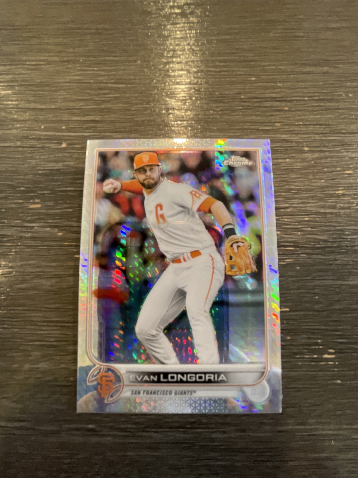 2022 Topps Chrome-Prism Refractor-Evan Longoria #54 | eBay