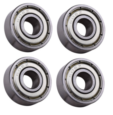 (4 Each) 606-ZZ, 606-2Z, R1760ZZ Shielded Radial Ball Bearing 6X17X6 ...