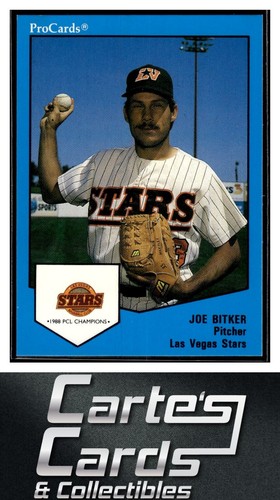 1989 ProCards Minor League Team Sets - Joe Bitker #4 (RC) for sale ...