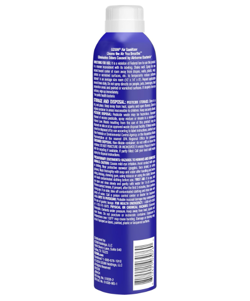 2 pack Ozium Air Freshener Dispenser 8oz. Scent, Single-shot | eBay
