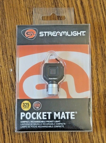 New Streamlight USB Rechargeable "Pocket Mate" Keychain Flashlight ...