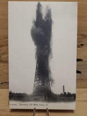 Shooting Oil Well, Lima, O. Post Card R249 | eBay