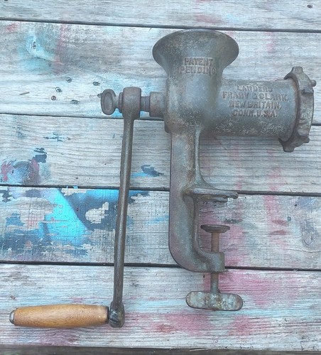 Vintage Universal Meat Chopper #333 c1895 Patent Pending Stamp Antique ...