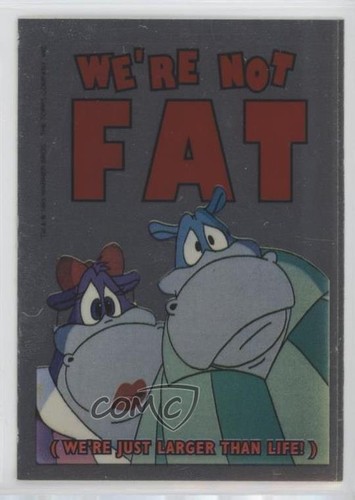 1995 Topps Animaniacs Foil Stickers The Hip Hippos #8 1md | eBay