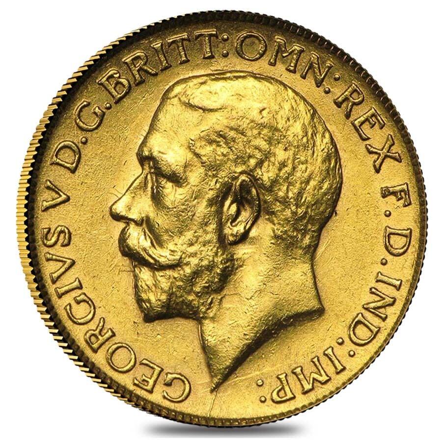 Gold World English Sovereign King George V | eBay