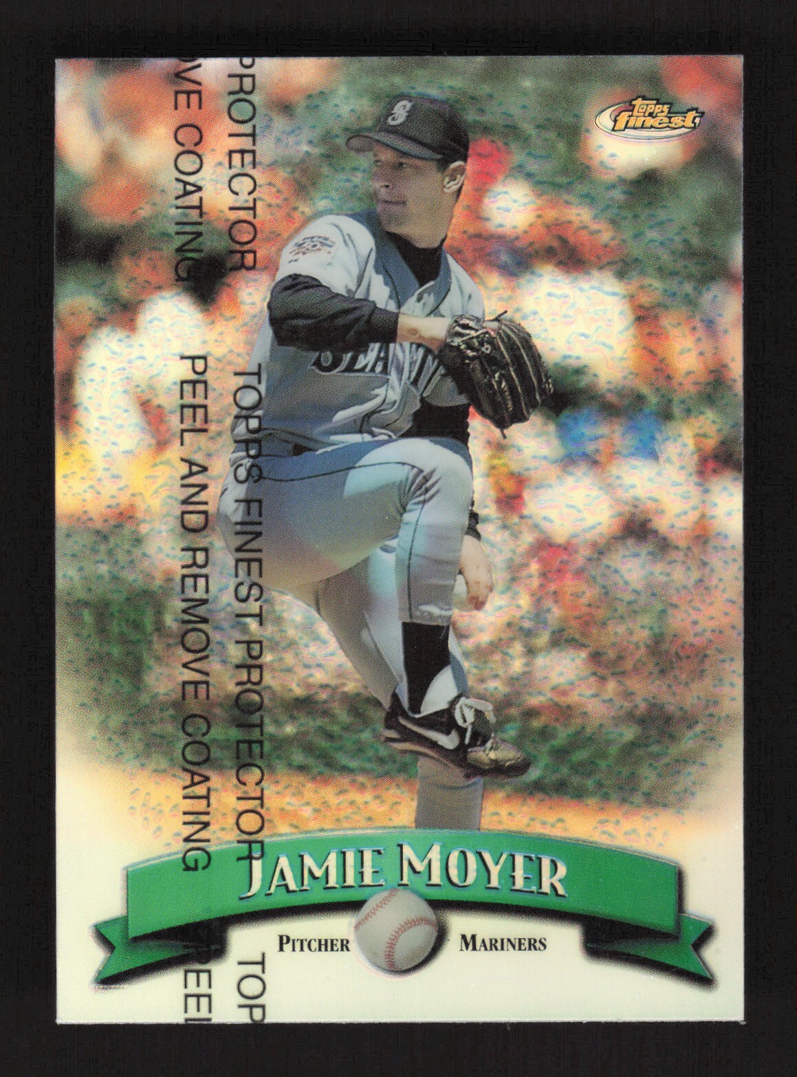 1998 Topps Finest w/ Coating Jamie Moyer #63 Seattle Mariners | eBay
