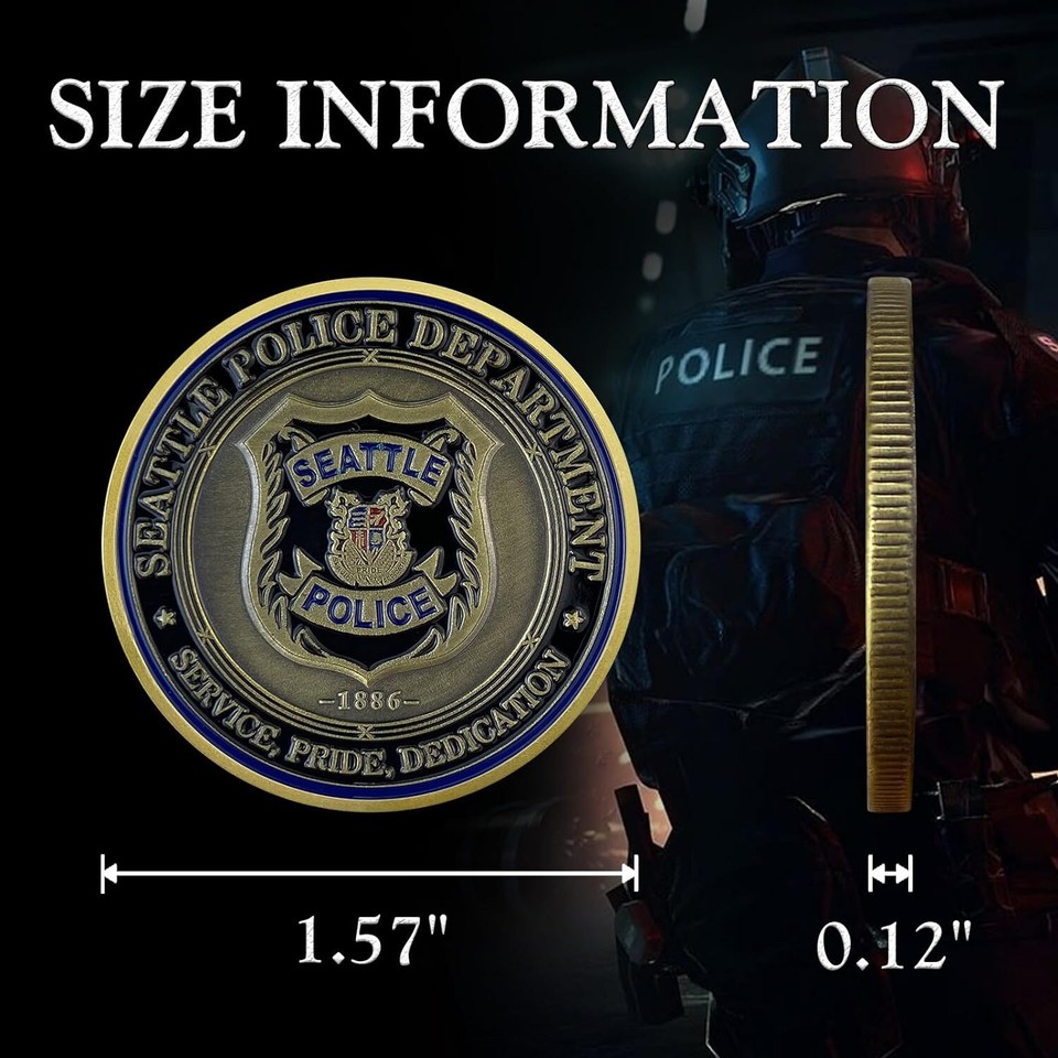 Random 13 pcs St. Michael Challenge Coin United States Police Officer ...