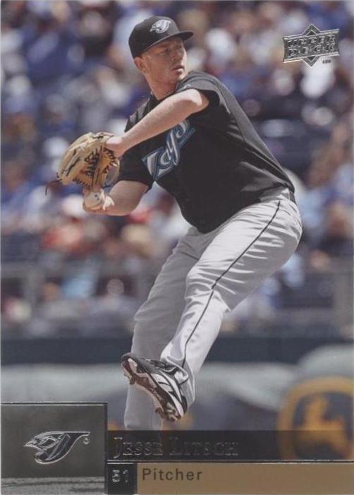 2009 Upper Deck - Jesse Litsch #382 for sale online | eBay