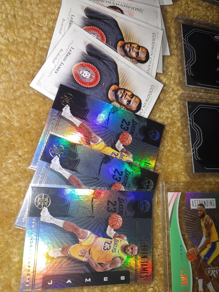 Lebron james lot dazzle psa prizm 2012 sensational swatches illusions ...