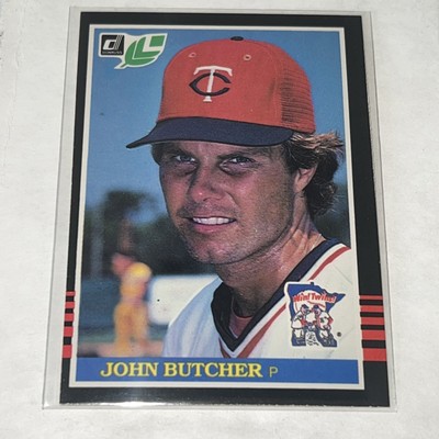 John Butcher 71 1985 Donruss Leaf Baseball Card | eBay