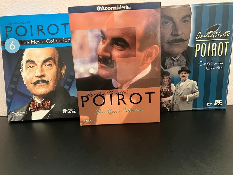 AGATHA CHRISTIE'S POIROT DVD 12-Disc Movie Collection | eBay