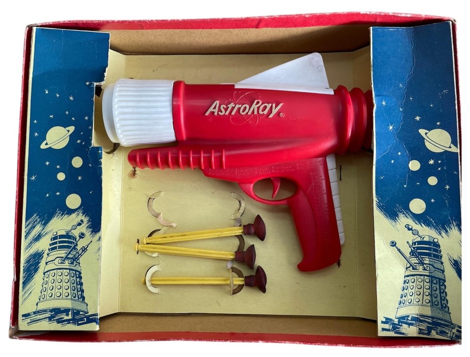 Vintage Bell Toys 1965 Doctor Dr Who's Astro Ray Dalek Gun From The TV ...