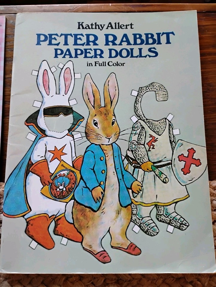 Lot 5 Fun Mixed Eclectic Vintage New Paper Dolls Books Uncut Assortment ...