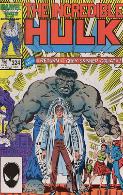 Incredible Hulk, The #324 VF; Marvel | Grey Hulk - we combine shipping ...