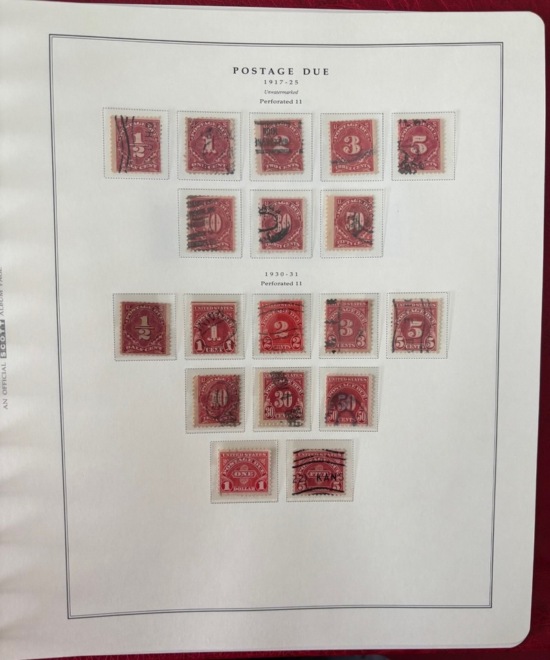 United States Stamp Scott Platinum Series Air Post / 60+ Pages & ~250 ...
