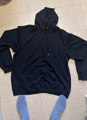 Worn Gym Clothes Black Hoody Used Gym Clothes Scally Top | eBay UK