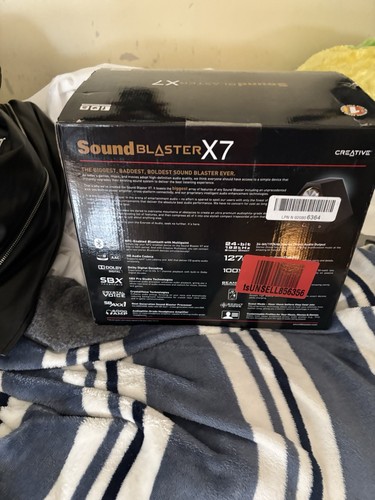 CREATIVE Sound Blaster X7 USB DAC with Bluetooth Headphone Amplifier ...